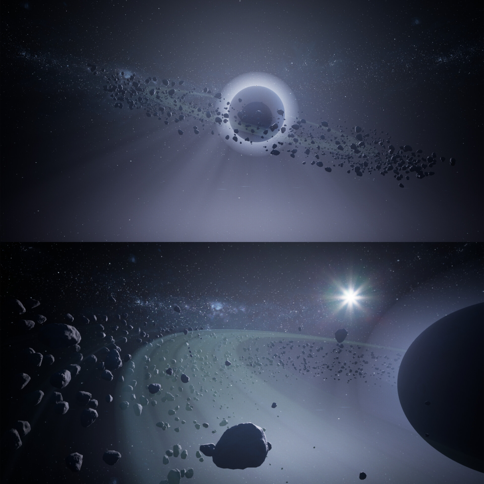 ArtStation - Smástirni_03 / Asteroids_03_UE5