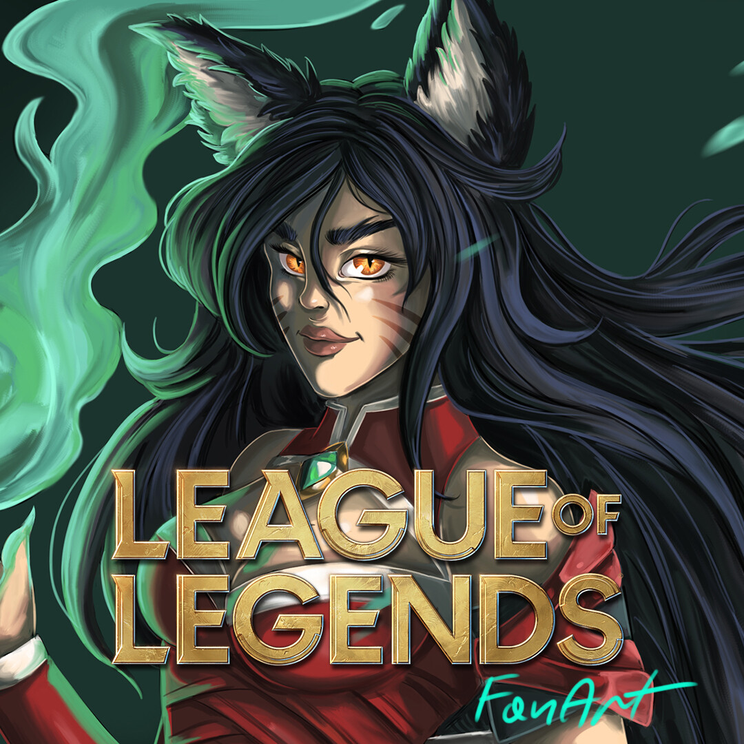 ArtStation - Ahri FanArt