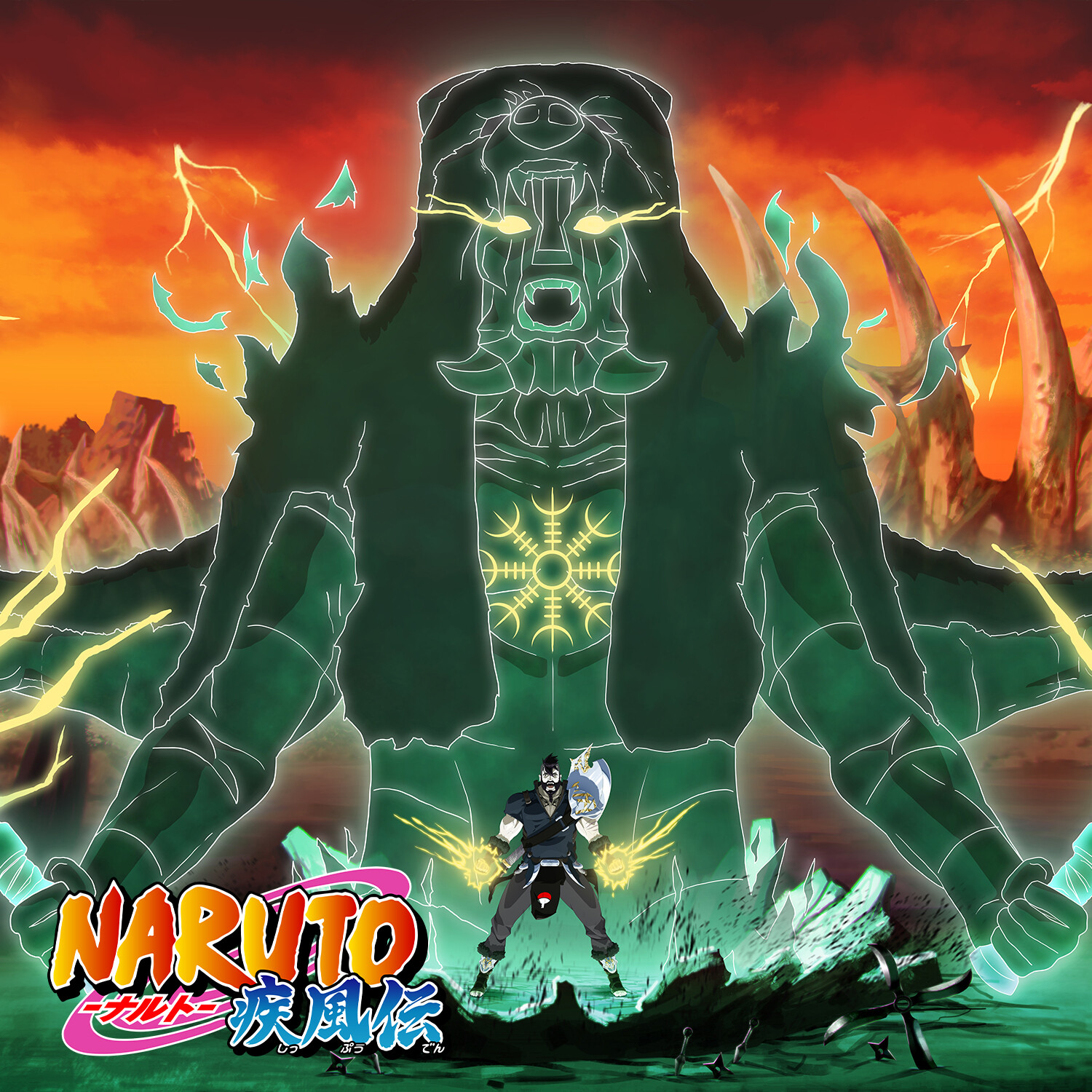 ArtStation - Naruto: Shippuden - OC - Magni Uchiha