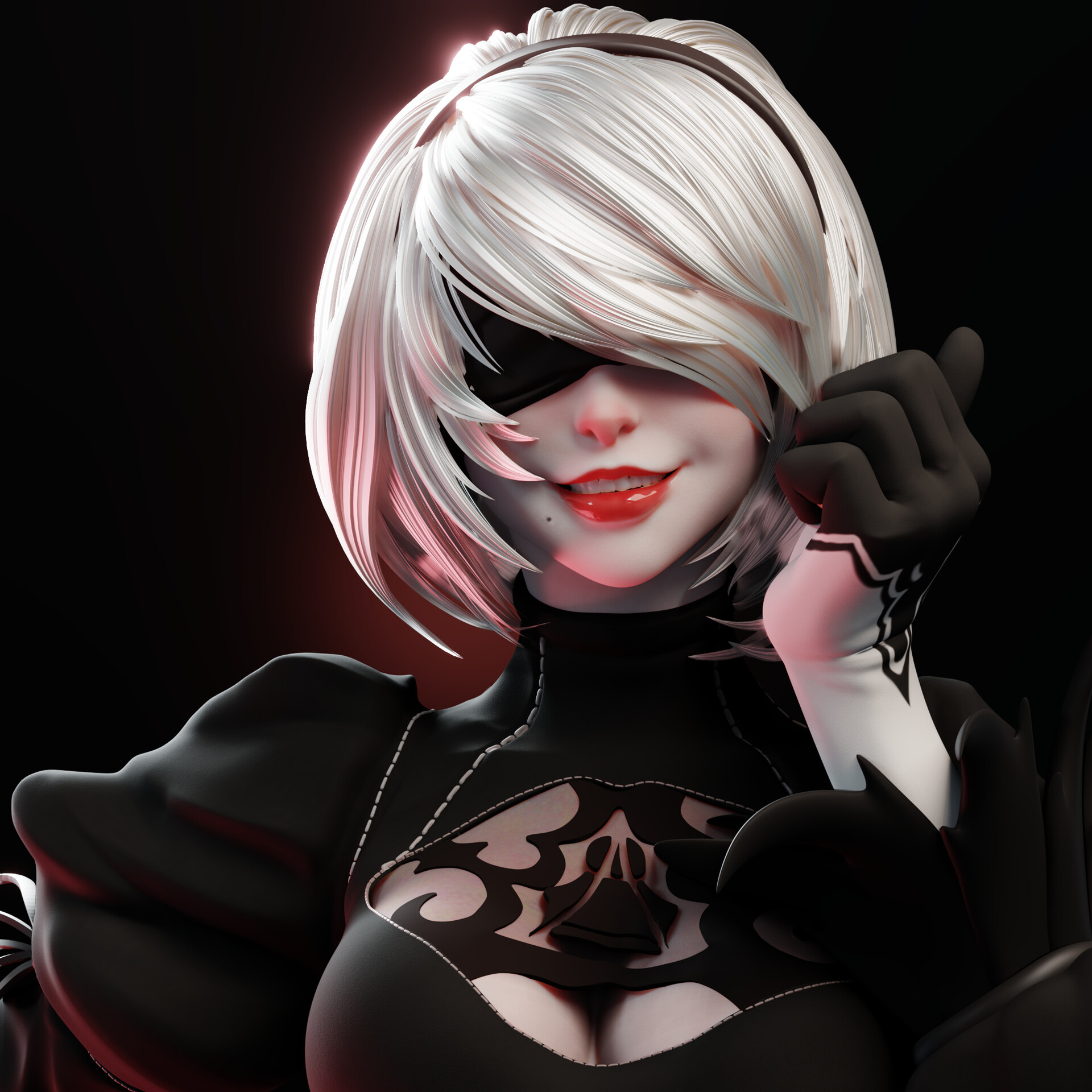 ArtStation - 2B "Fan Art" from Nier Automata!