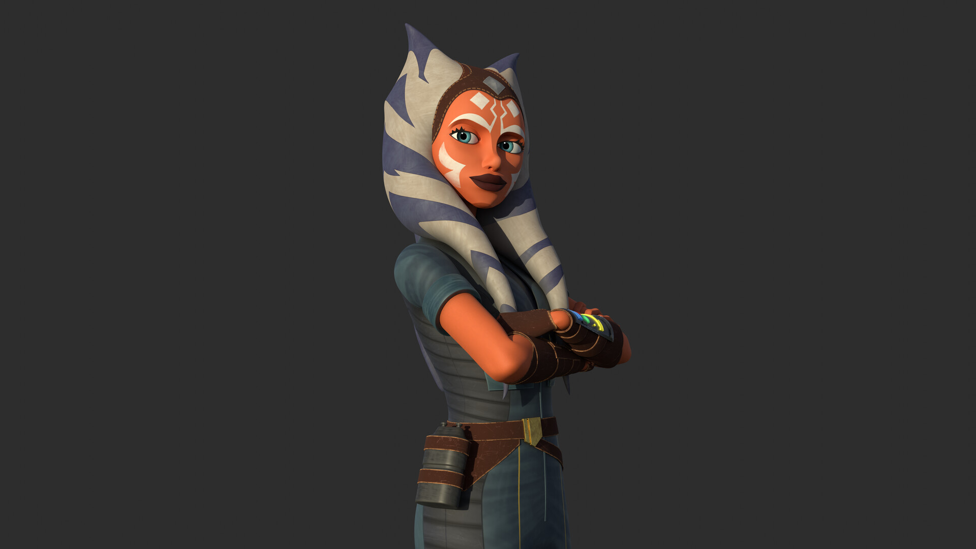 ArtStation - Ahsoka Tano - Season 7 - Civilian clothes - Star Wars ...