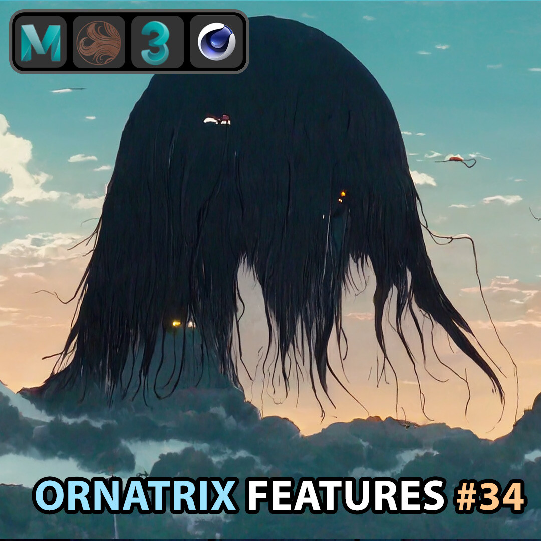ArtStation - Ornatrix Features #34 - Export to Ornatrix Alembic from Maya.
