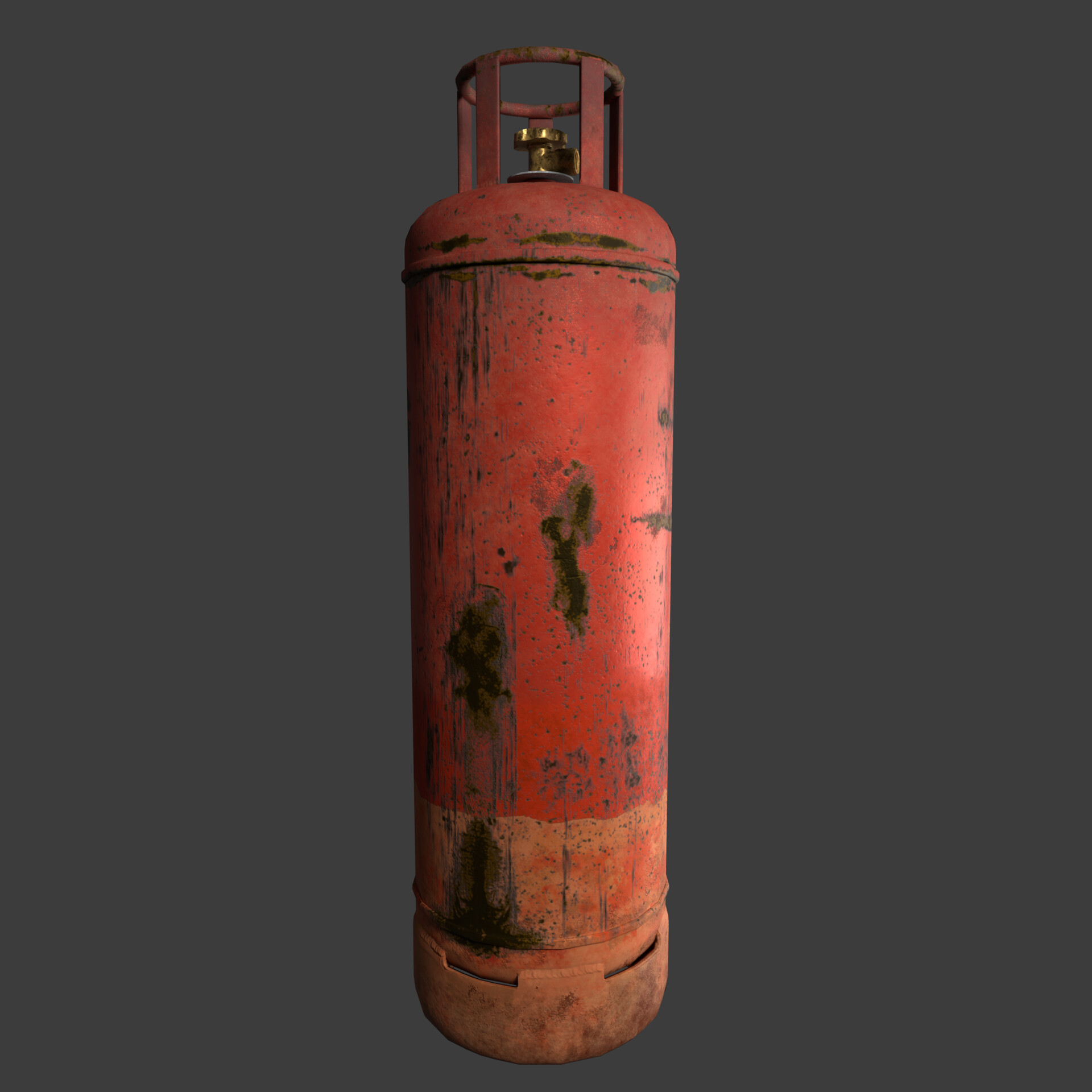 ArtStation - Modeling Exercise - Gas Tank