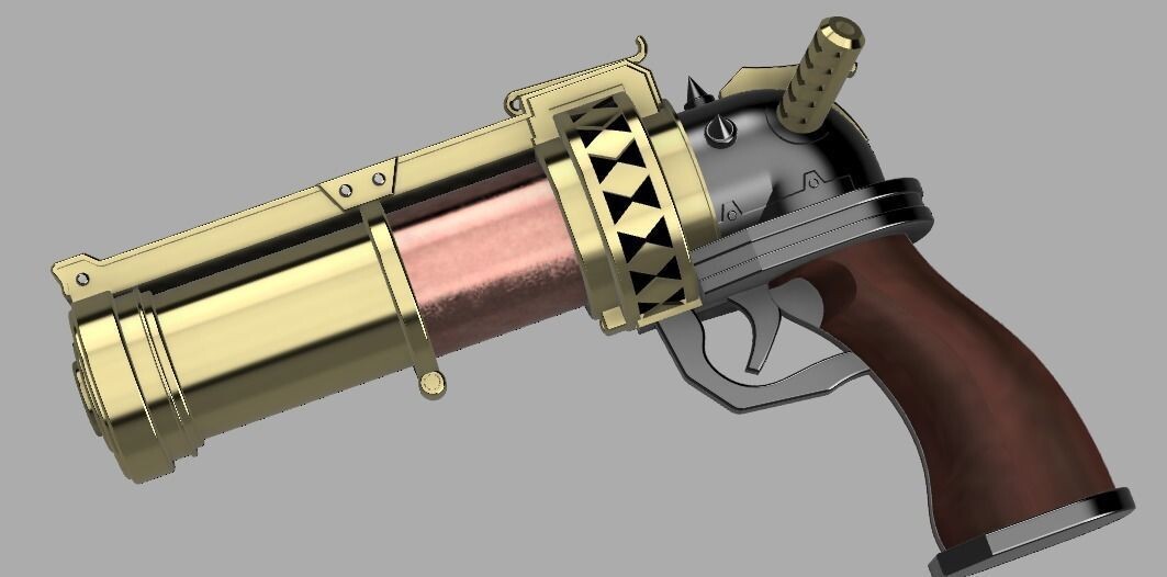 ArtStation - Arcane: League of Legends - Jinx Blaster 3D model