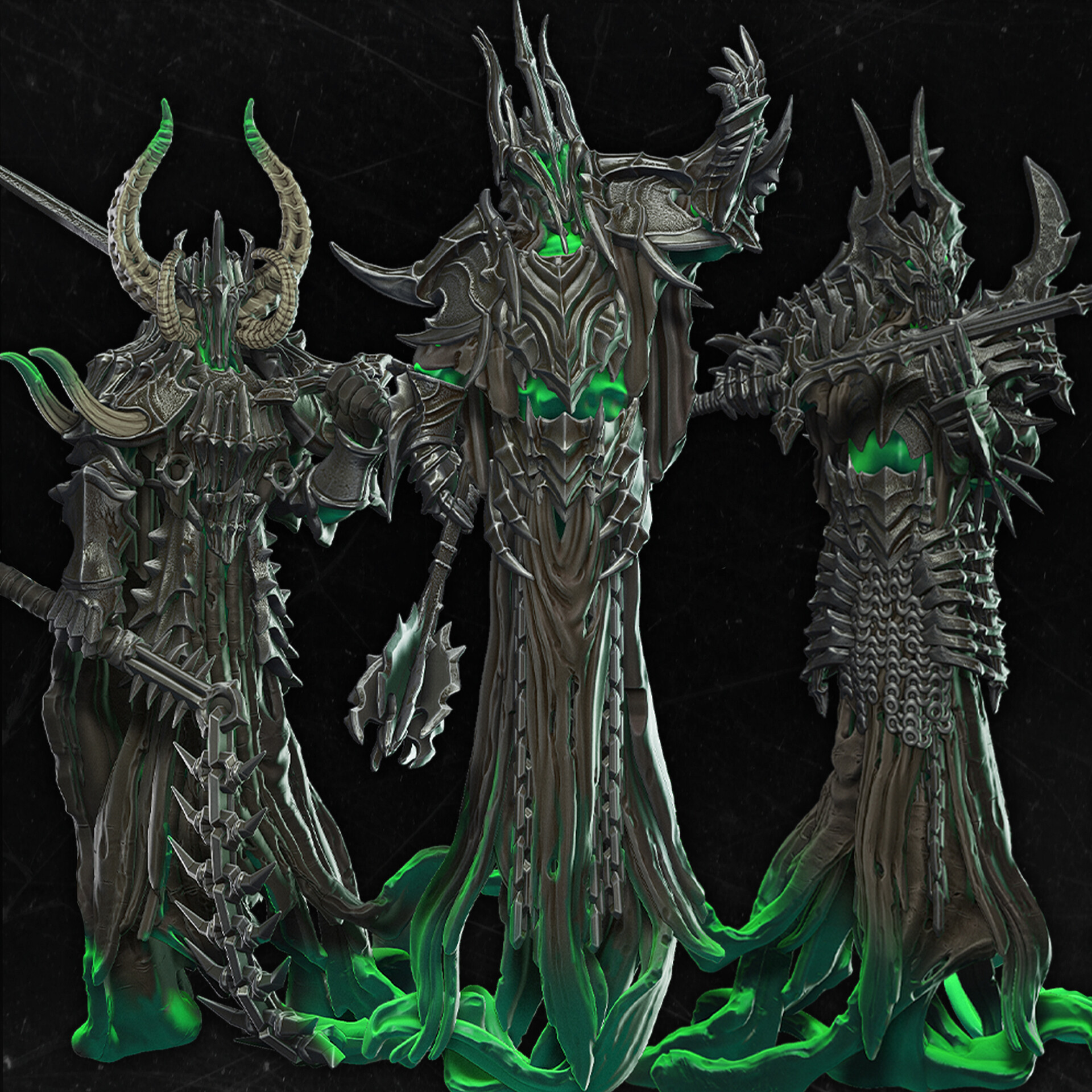 ArtStation - Lost Souls II - Miniatures for 3D printing