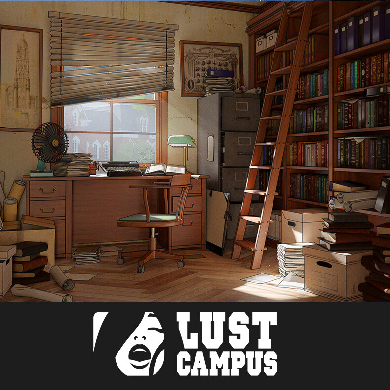 ArtStation - Lust Campus BG. College.