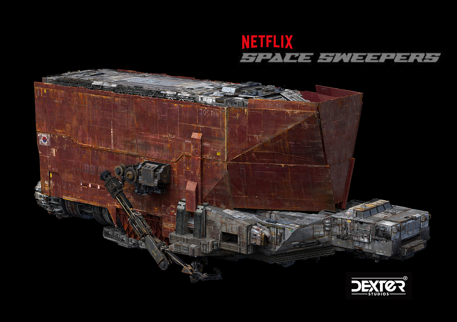 ArtStation - Space Sweepers(승리호) - Netflix