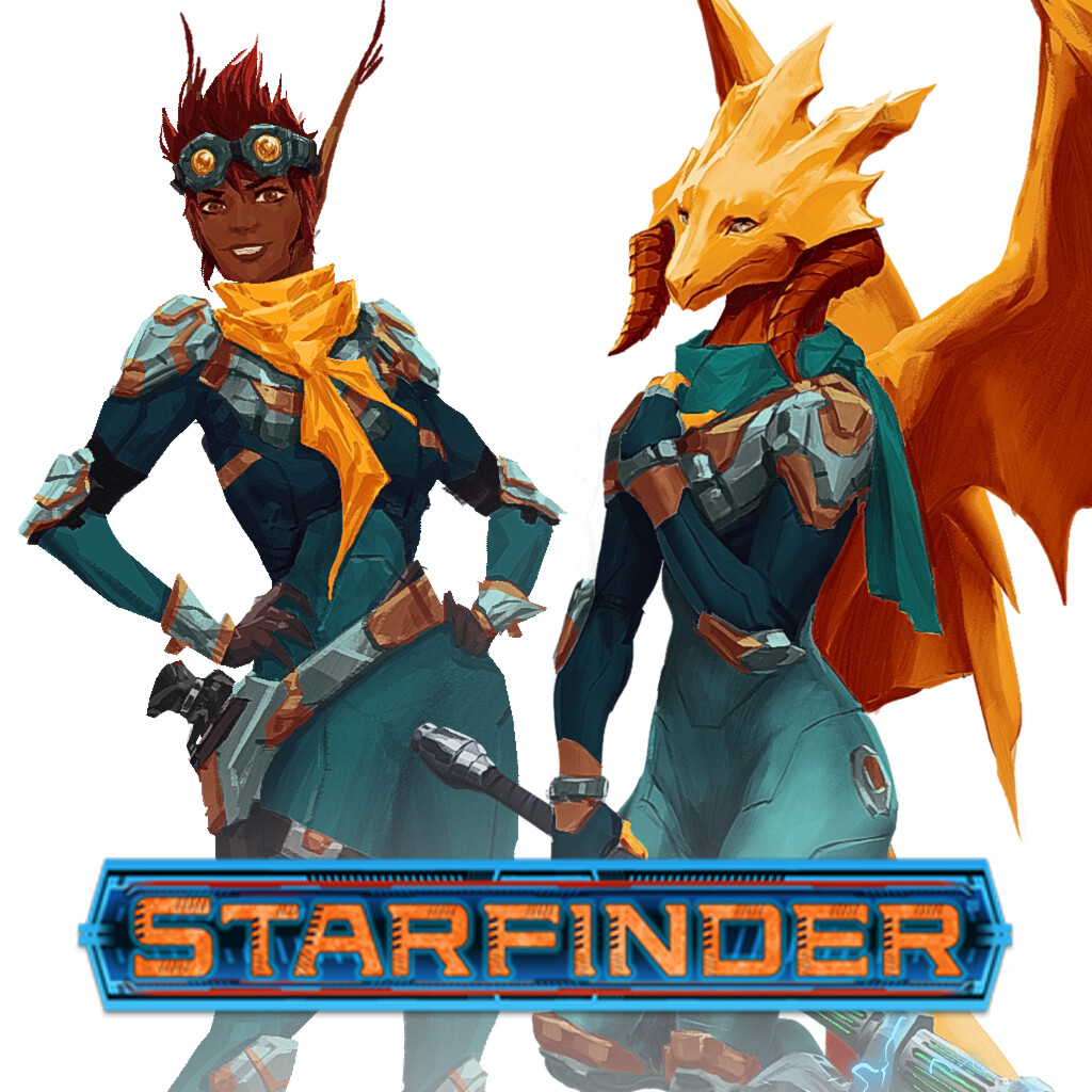ArtStation - Starfinder Characters