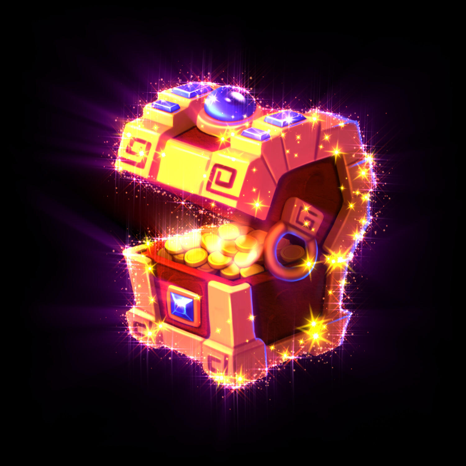 ArtStation - Chest 2D Spine