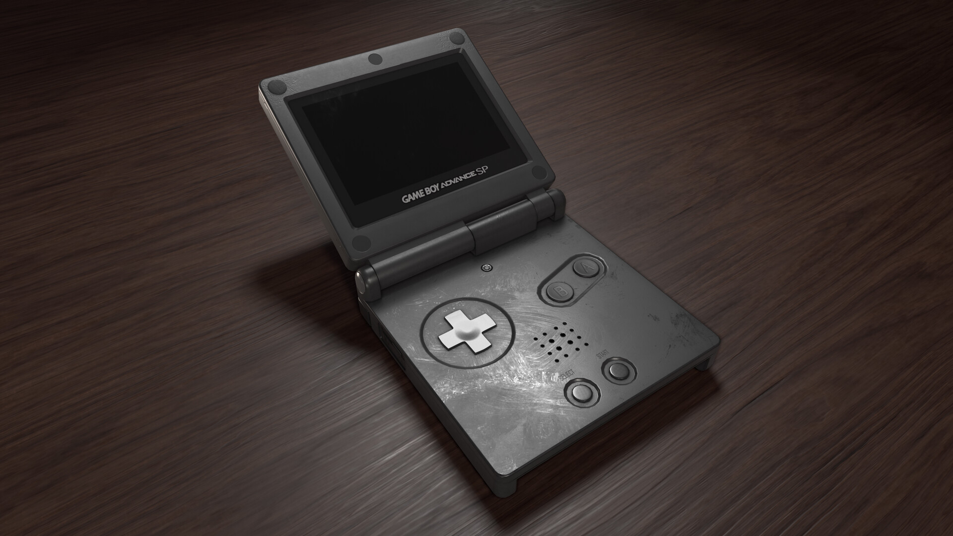 ArtStation - Gameboy Advance SP