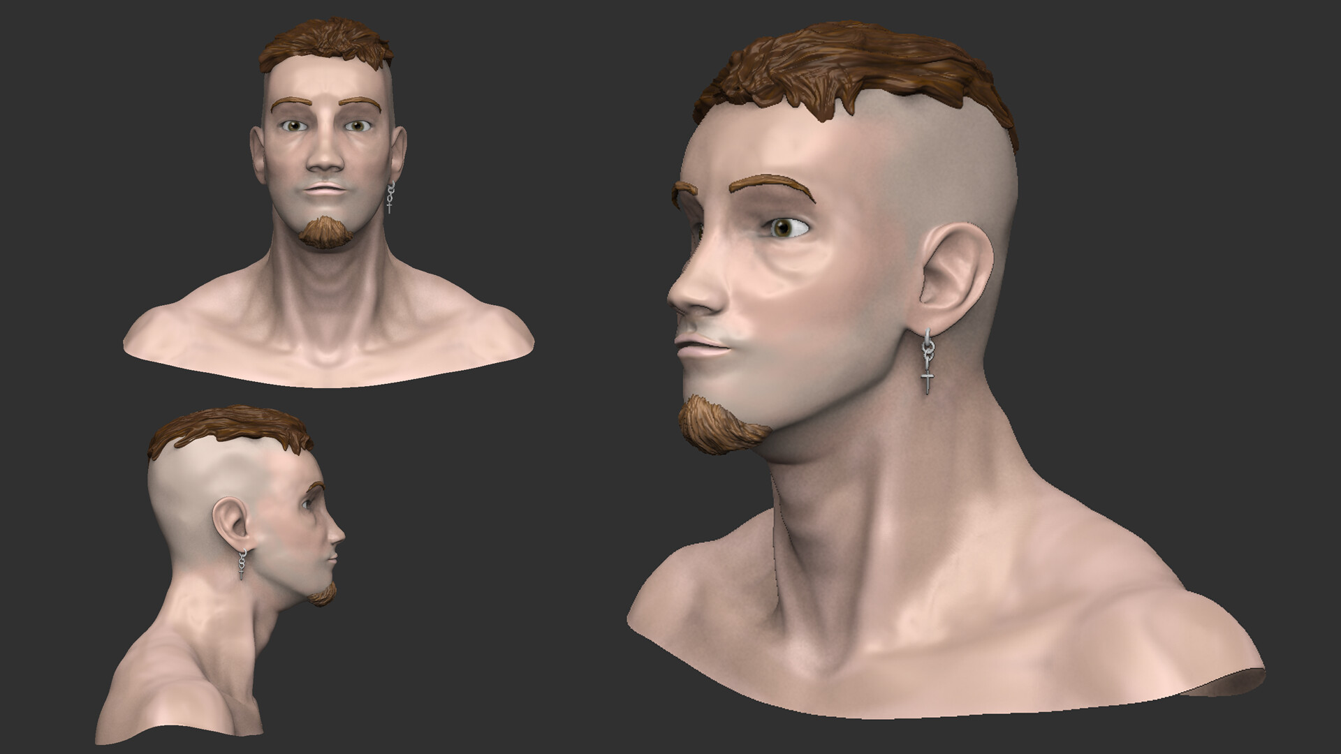 ArtStation - Human head.