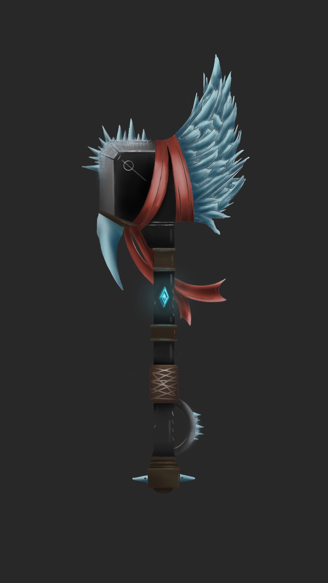 ArtStation - Ice Hammer Concept