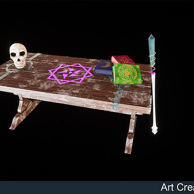 ArtStation - Wizard's Table