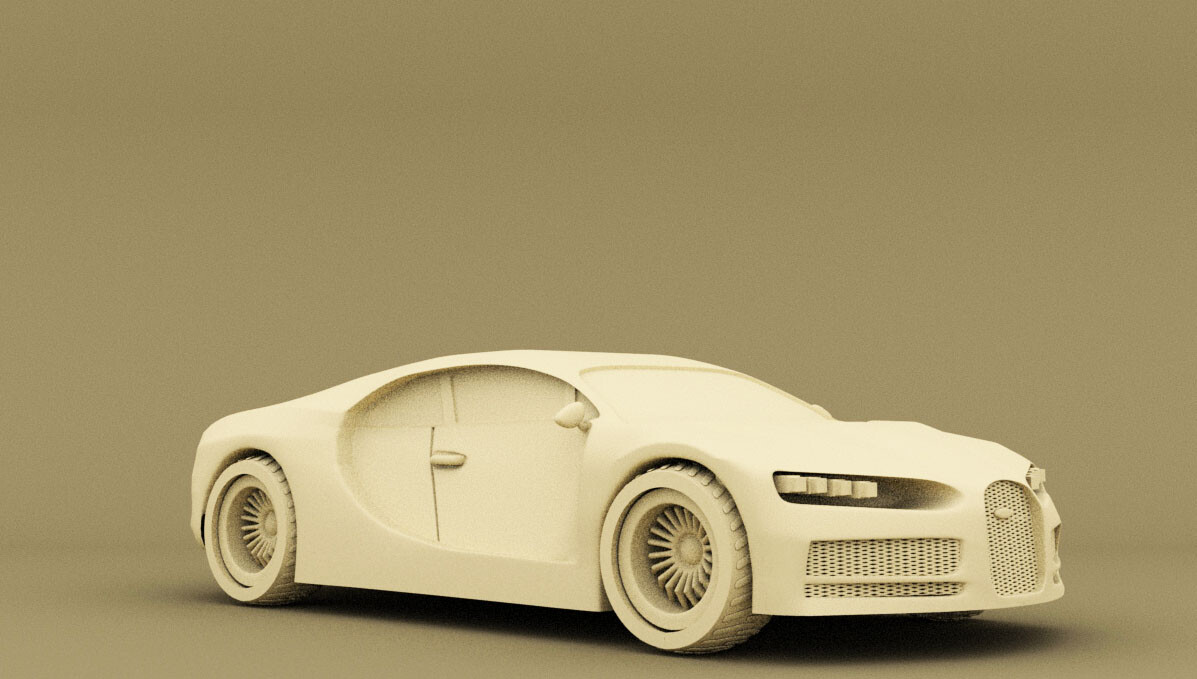 ArtStation - Bugatti 3D Model