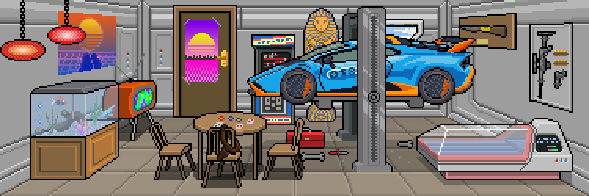 ArtStation - Artworks for Timeline Transit Co Pixel Art Project