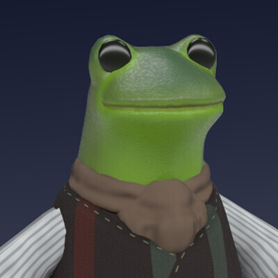 ArtStation - Frog Dude