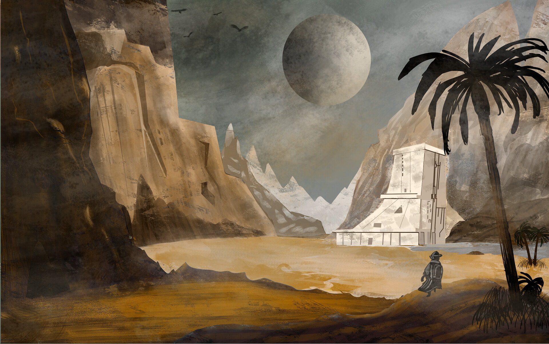 ArtStation - Sci-Fi Alien Dessert