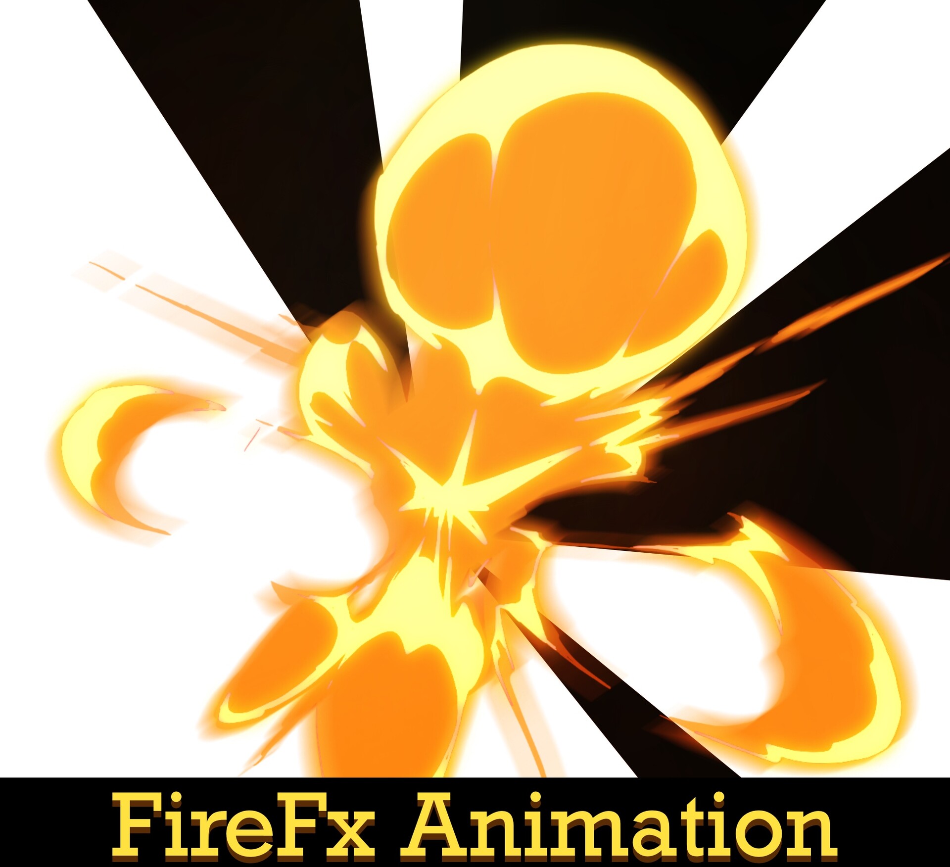 ArtStation - 2D VFX Fire