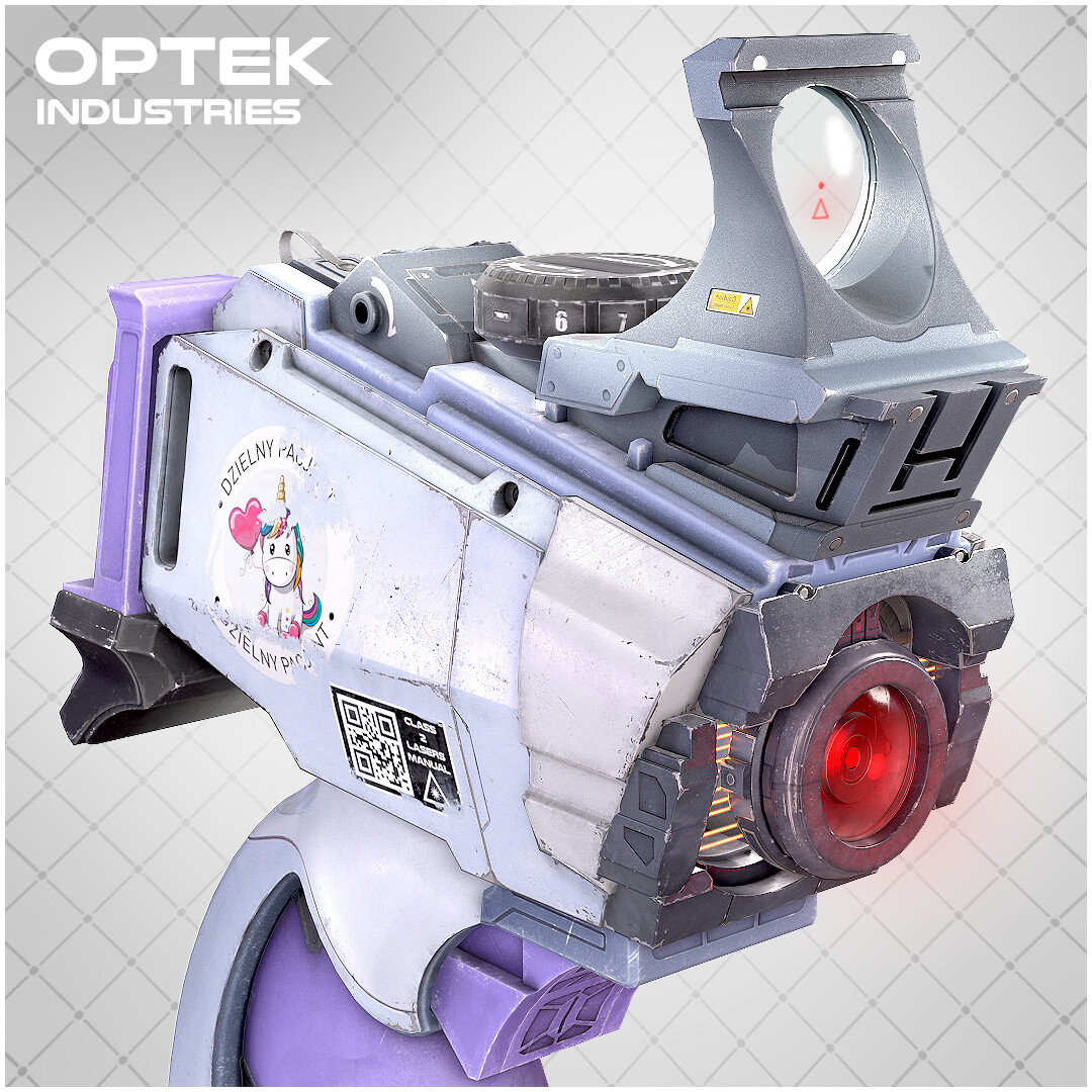 ArtStation - Overengineered Temperature Scanner