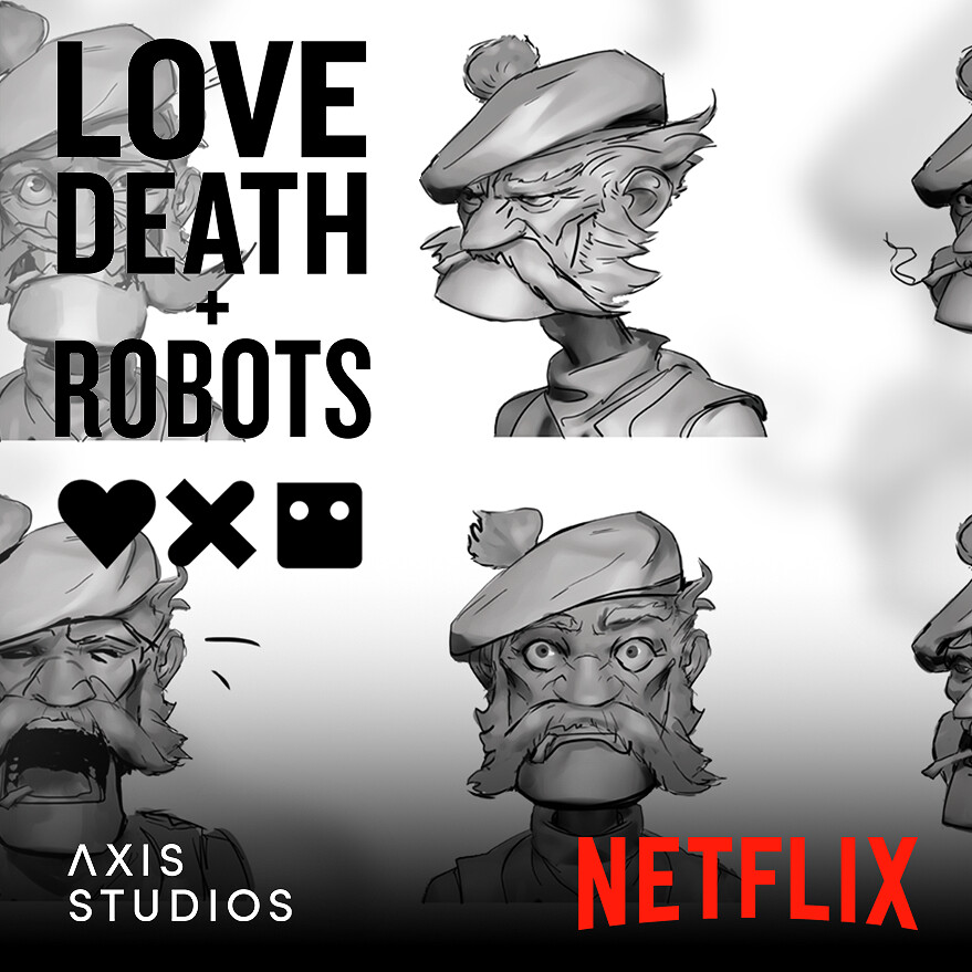 ArtStation - Love Death + Robots - Mason's Rats - Expressions