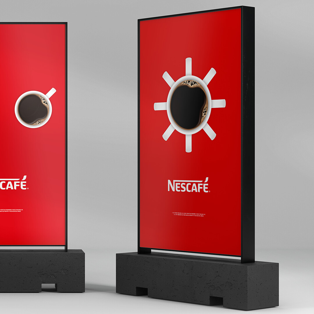 ArtStation - NESCAFÉ POSTER DESIGN