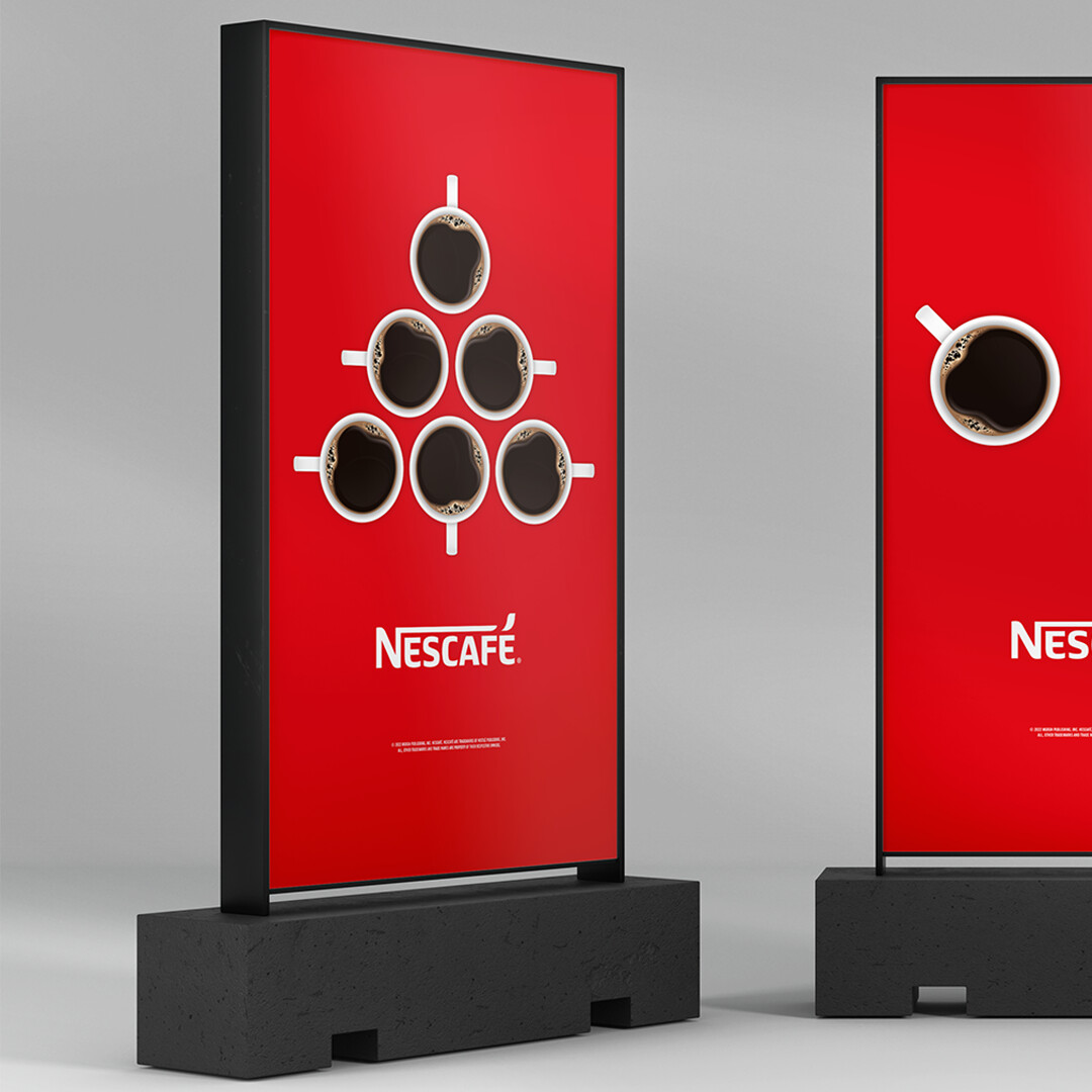 ArtStation - NESCAFÉ POSTER VISUAL