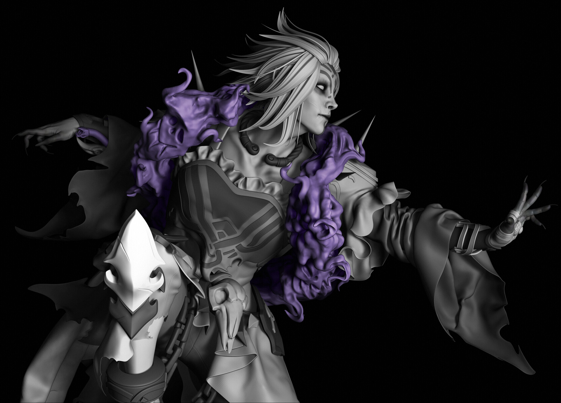 ArtStation - Moira Overwatch Statue - Fanart