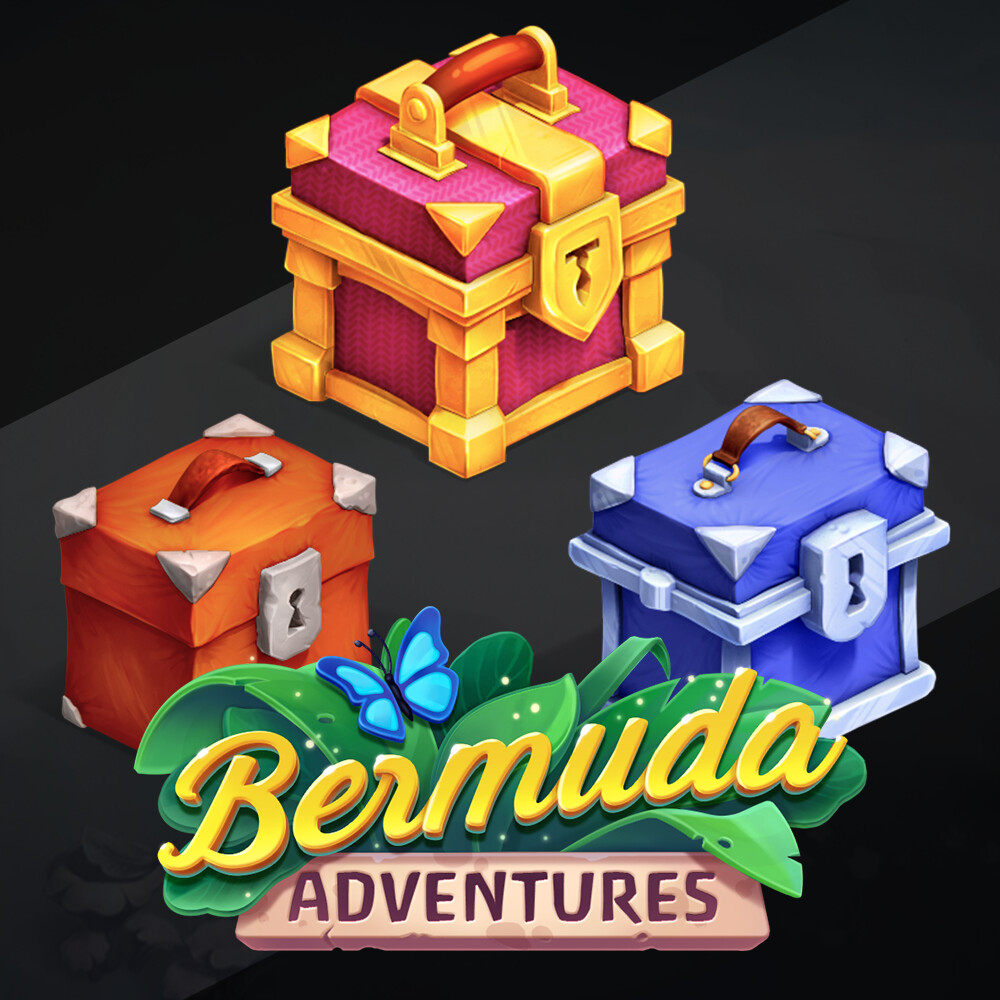 ArtStation - Bermuda Adventures Chests Asset