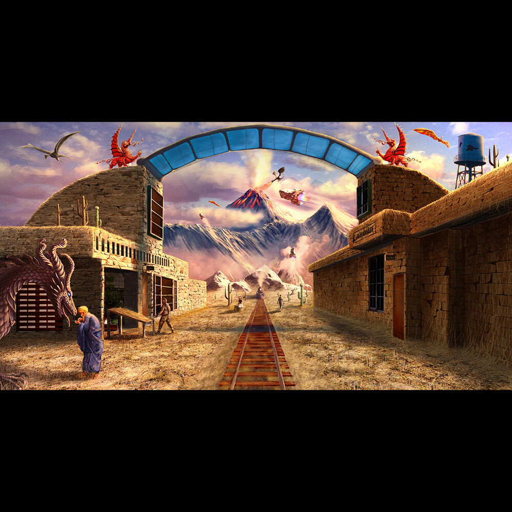 ArtStation - Designing a time travel environment concept