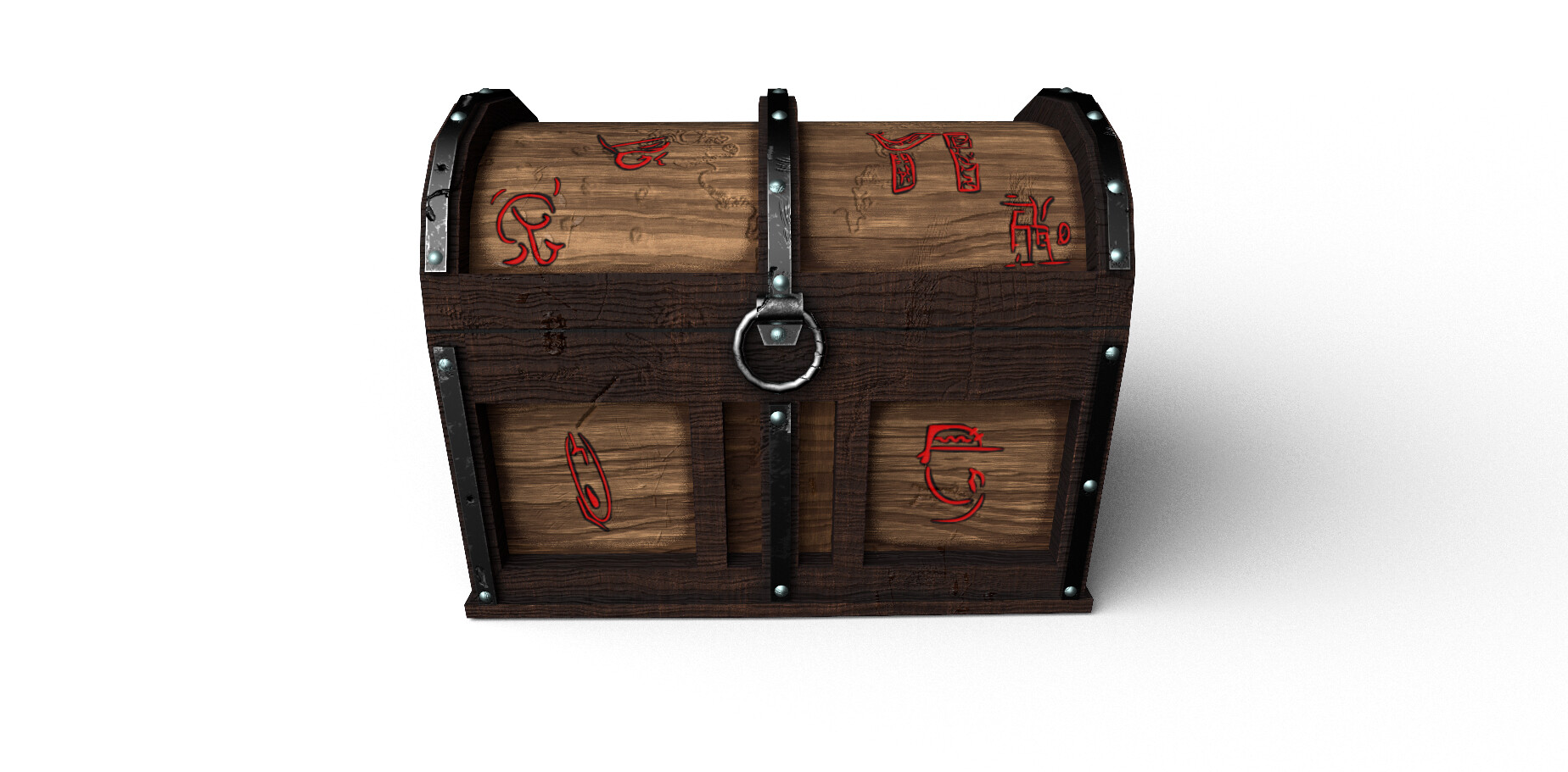 ArtStation - Chest with some runes