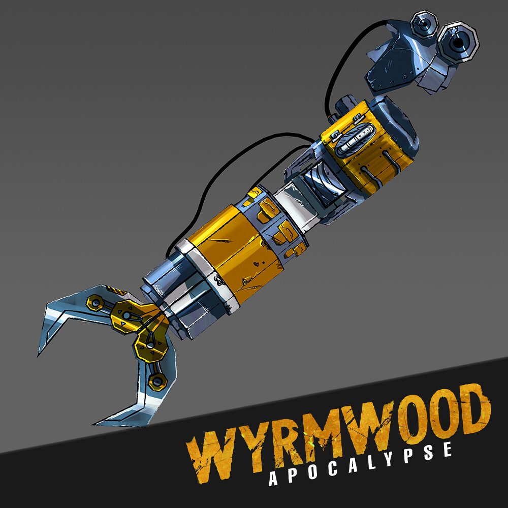 ArtStation - Cyborg Arm - Texture Work - Wyrmwood: Apocalypse