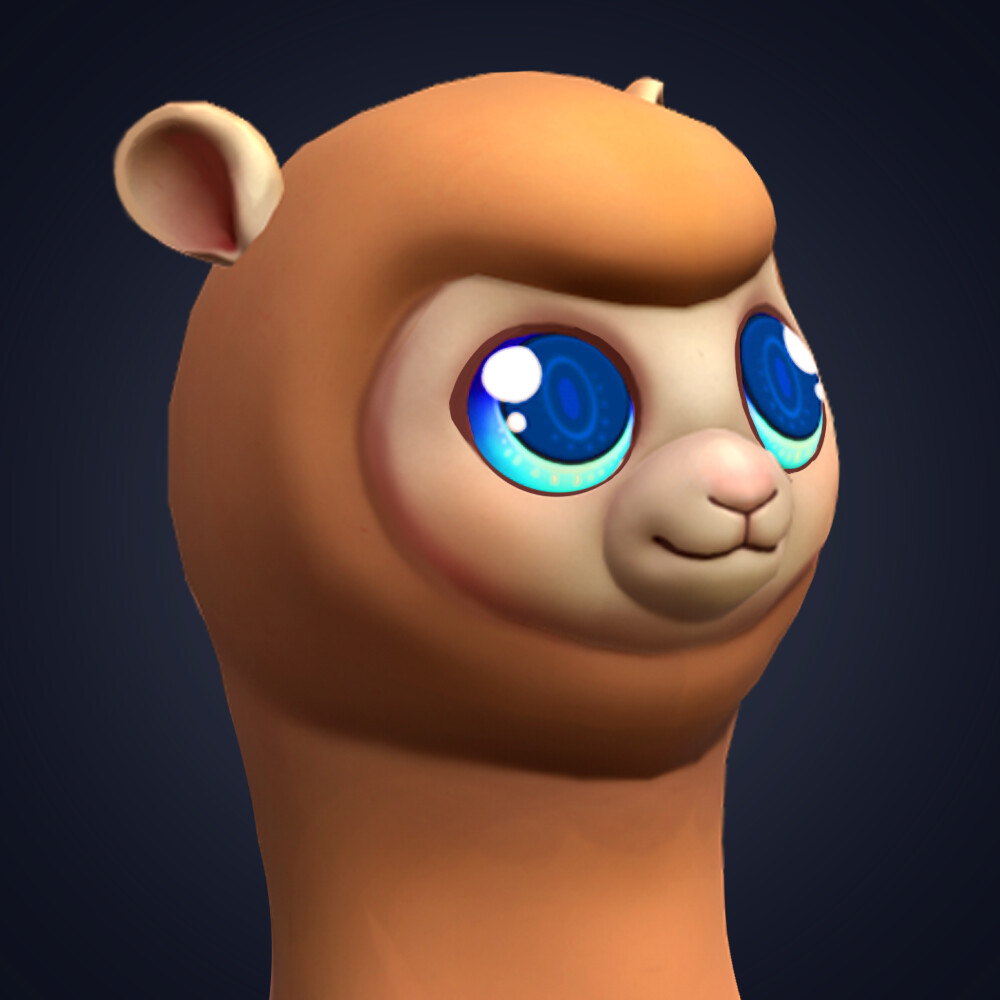 ArtStation - Alpaca (game charecter)