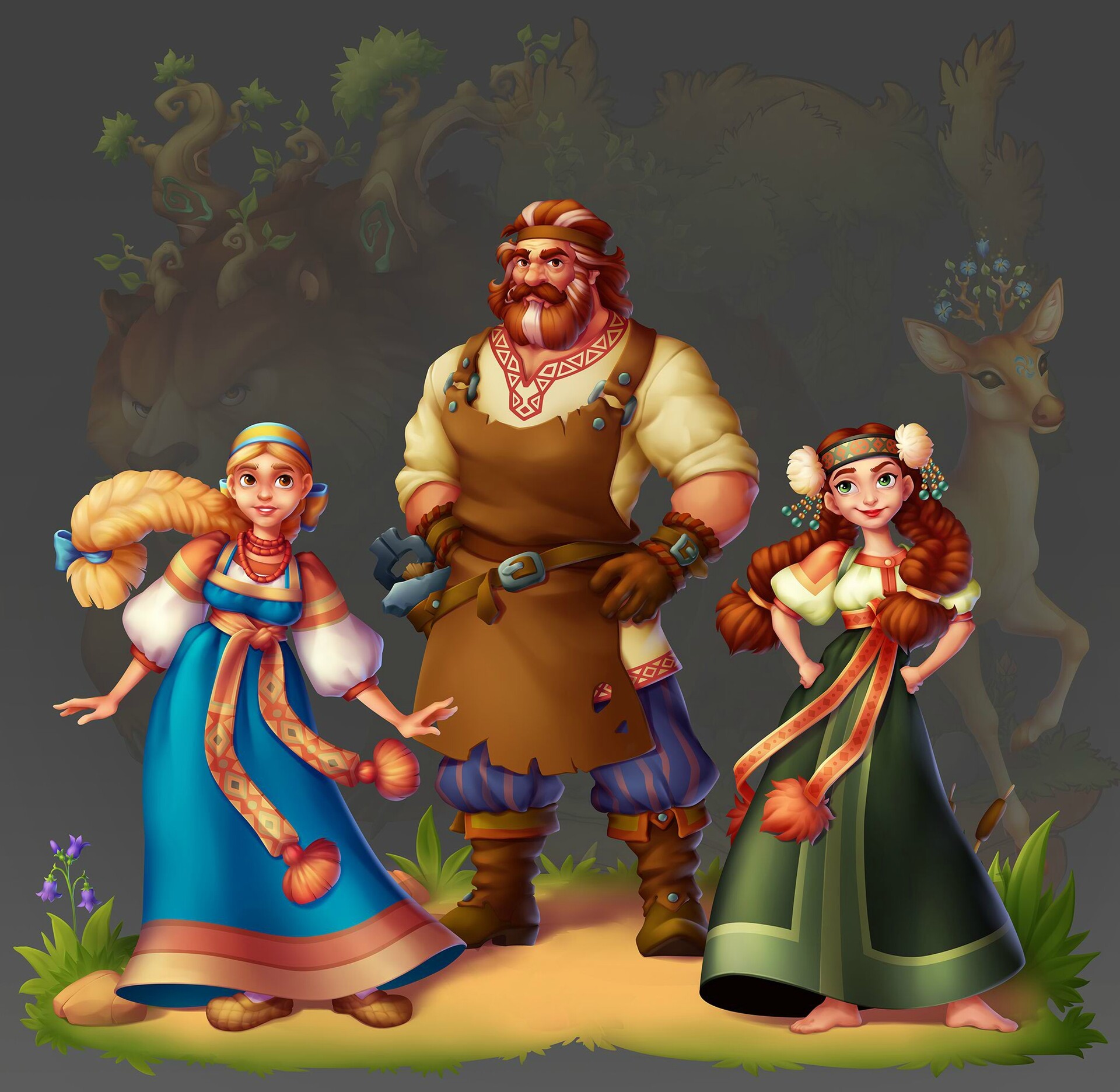 ArtStation - Forest Siren.