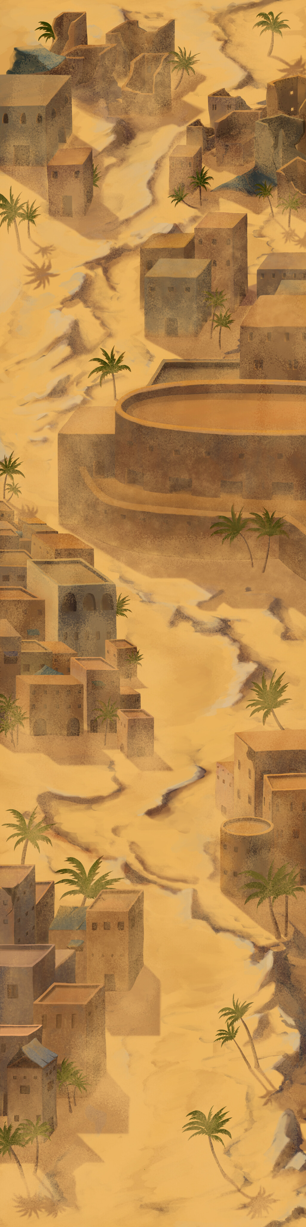 ArtStation - Background of the battle