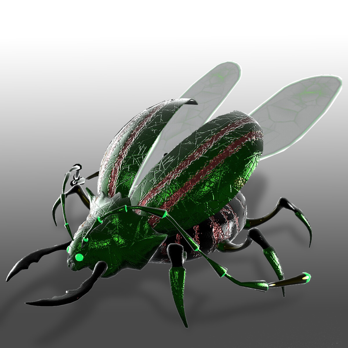 ArtStation - beetle for game