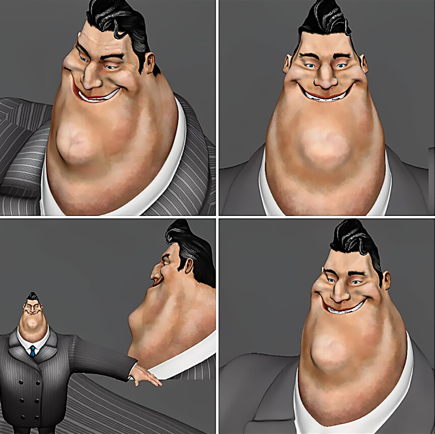 ArtStation - Creative process / 3d character