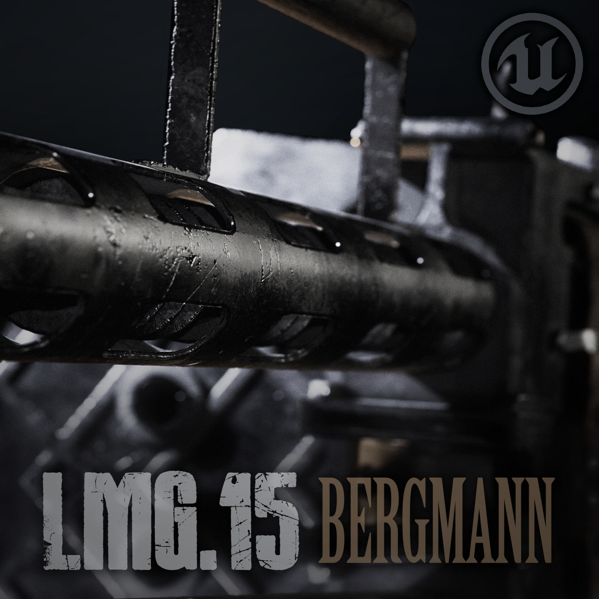 ArtStation - Bergmann LMG.15 - UE5