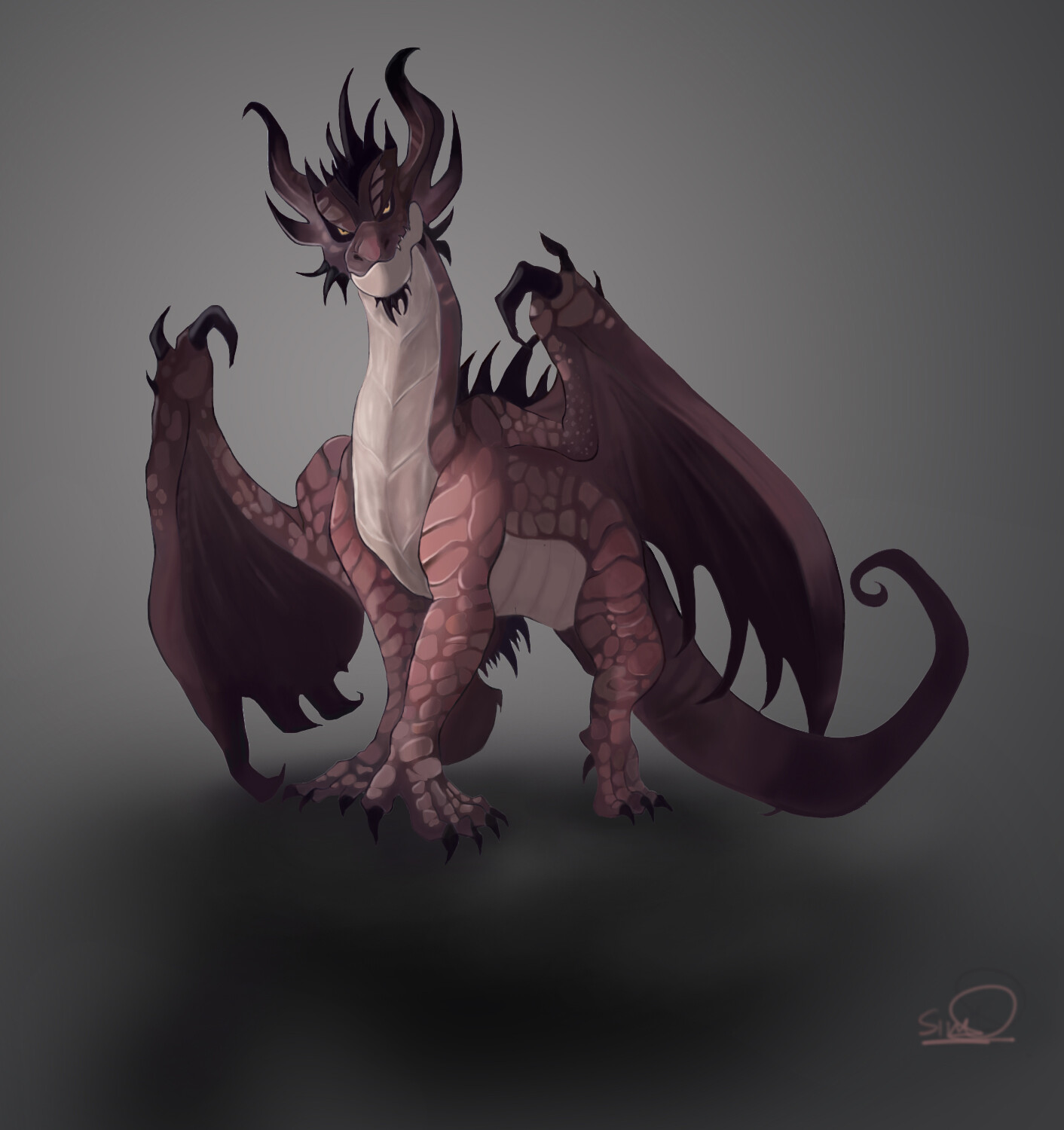 ArtStation - Red Dragon