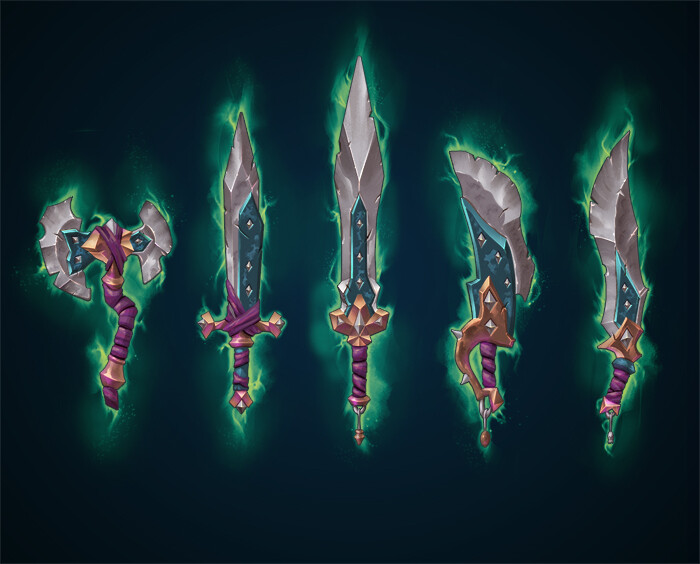 ArtStation - Weapon set