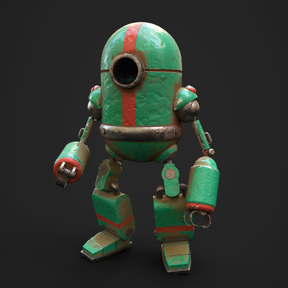 ArtStation - Mini Robot