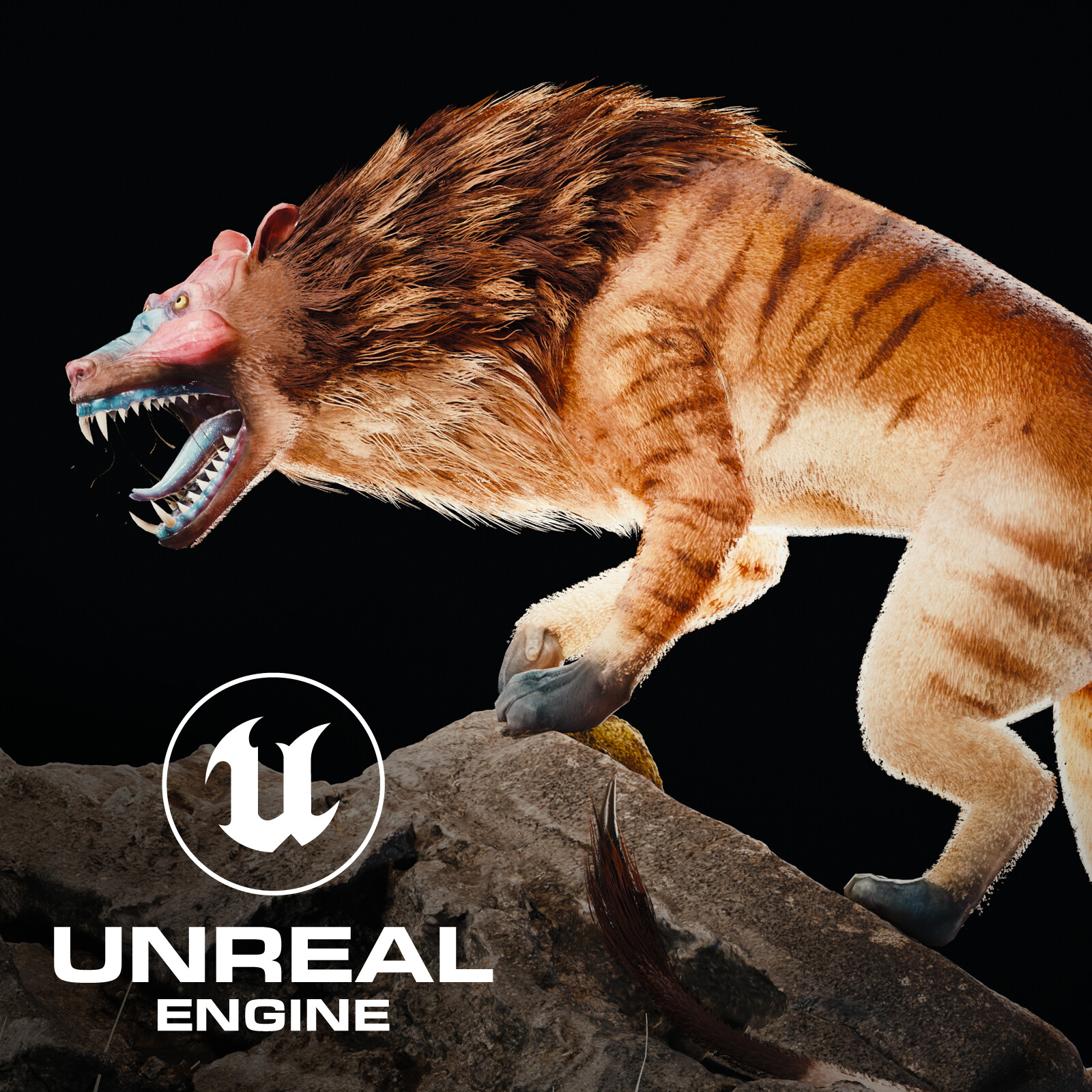 ArtStation - Manticore - Real-Time creature