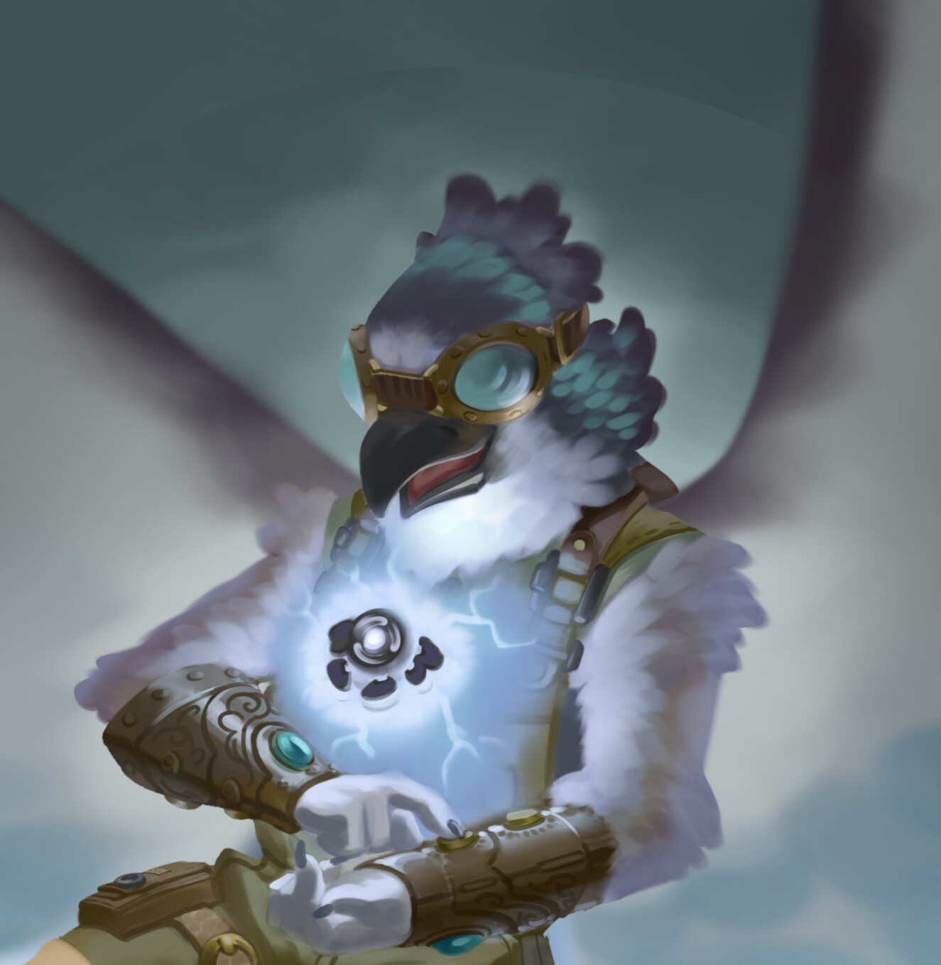 ArtStation - Qwen, The Armor Artificer