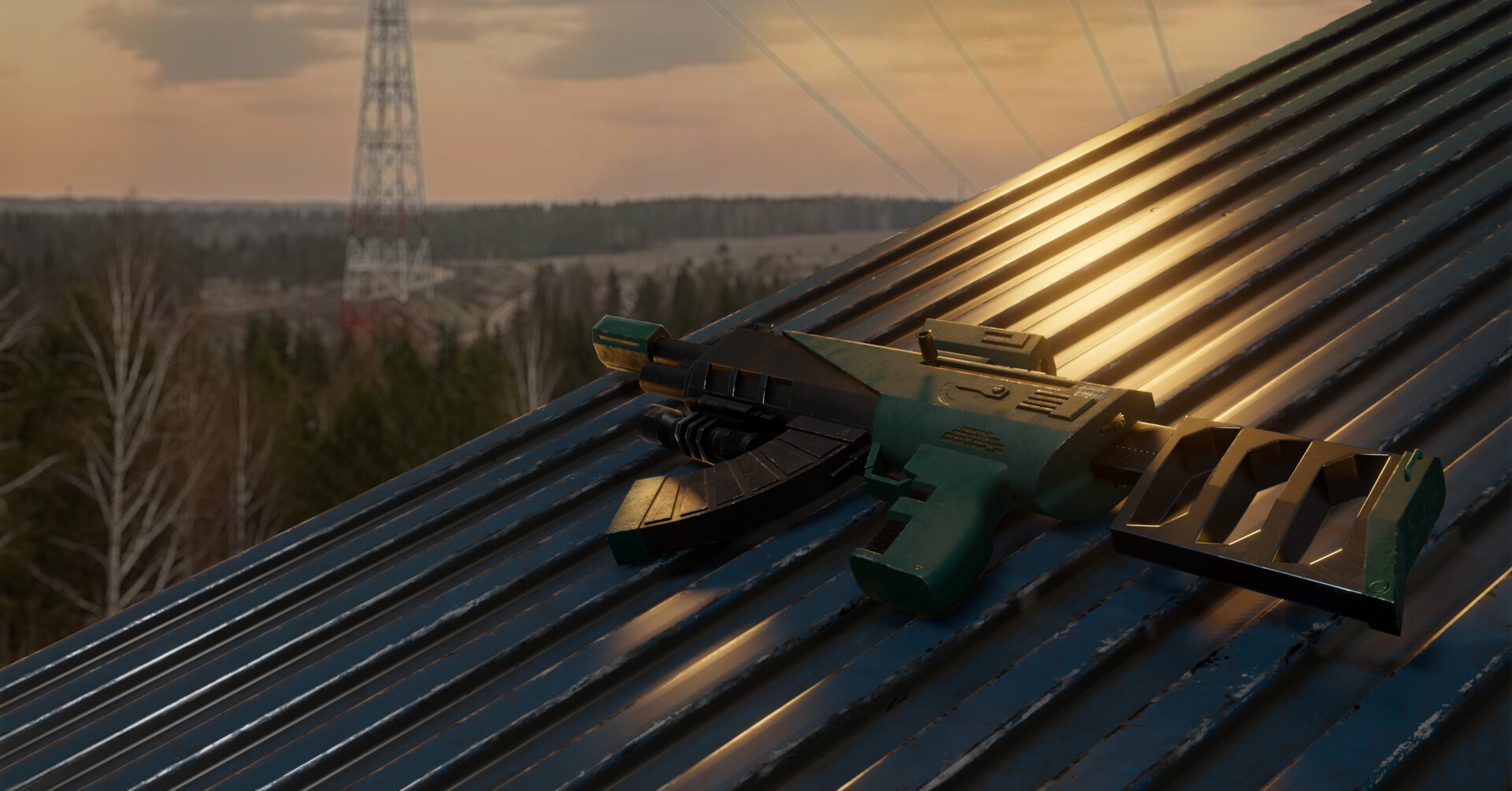 ArtStation - Gun concept