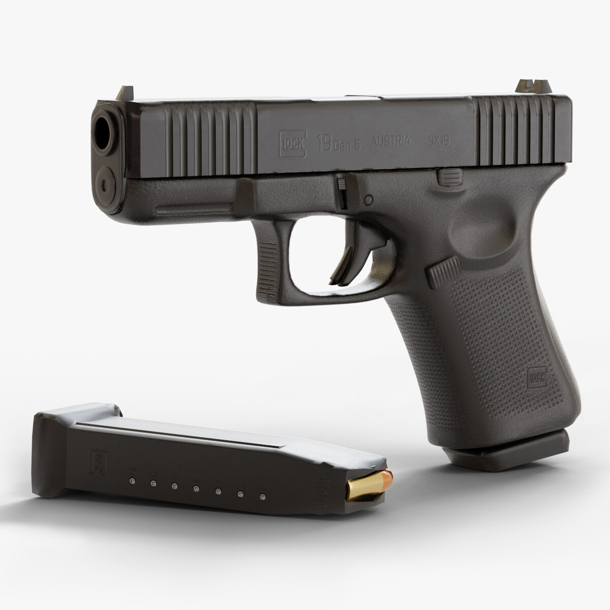 ArtStation - Glock 19 Gen 5