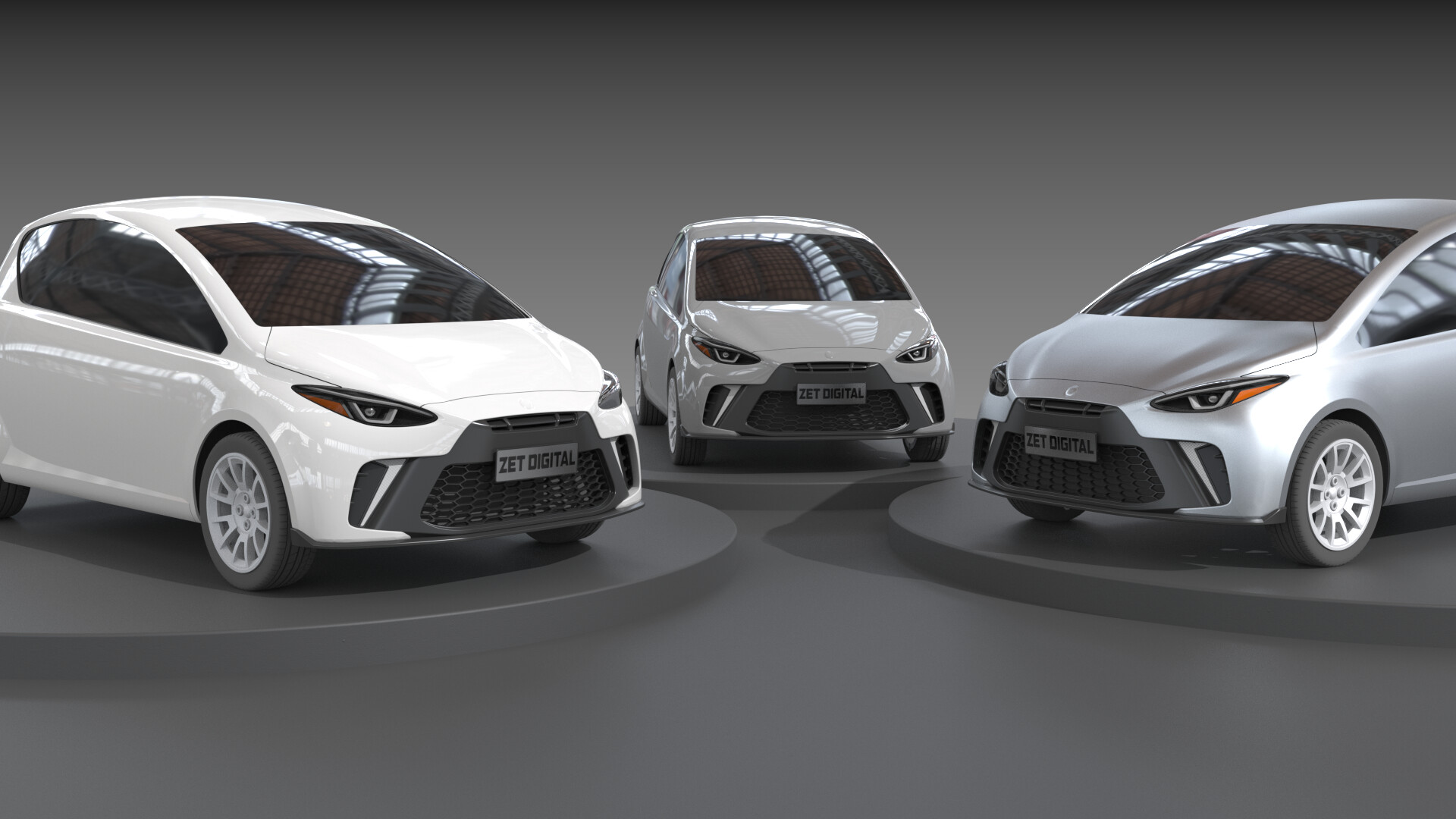 ArtStation - Compact car design