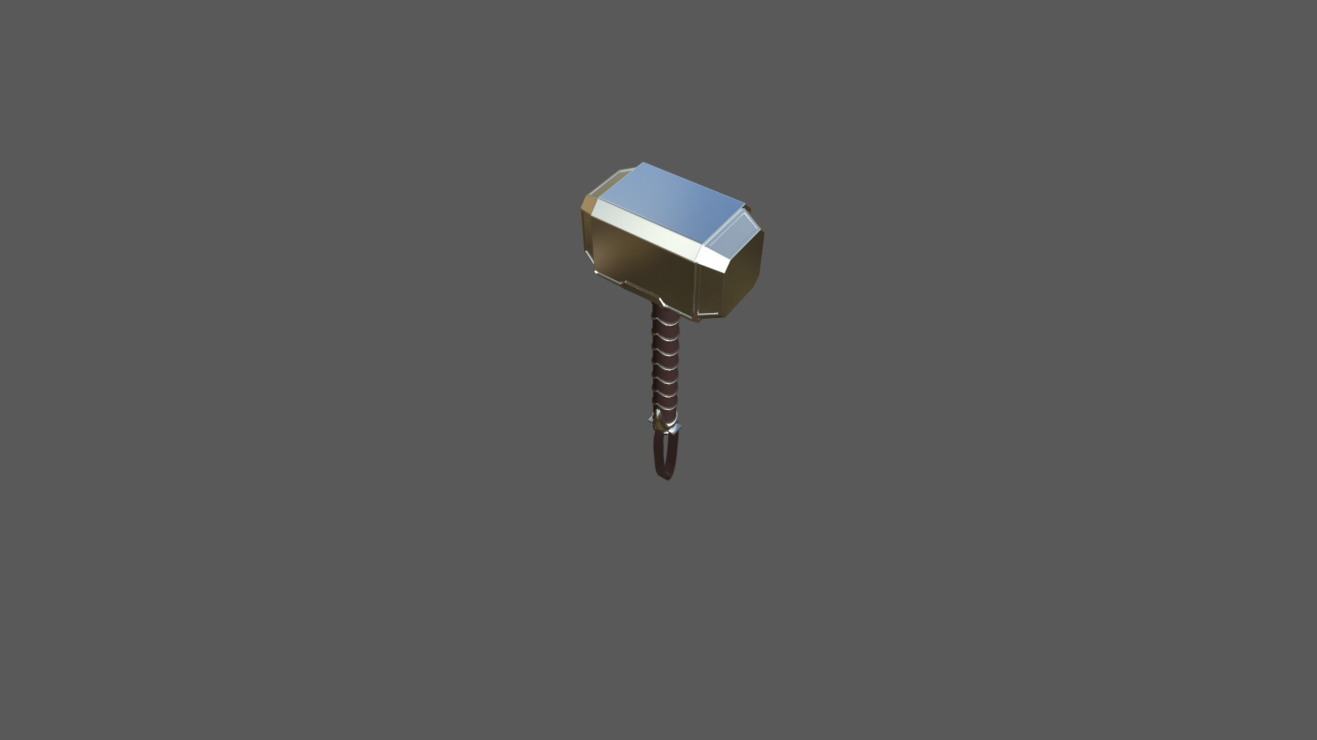 ArtStation - Thor_Mjolnir_3D Model
