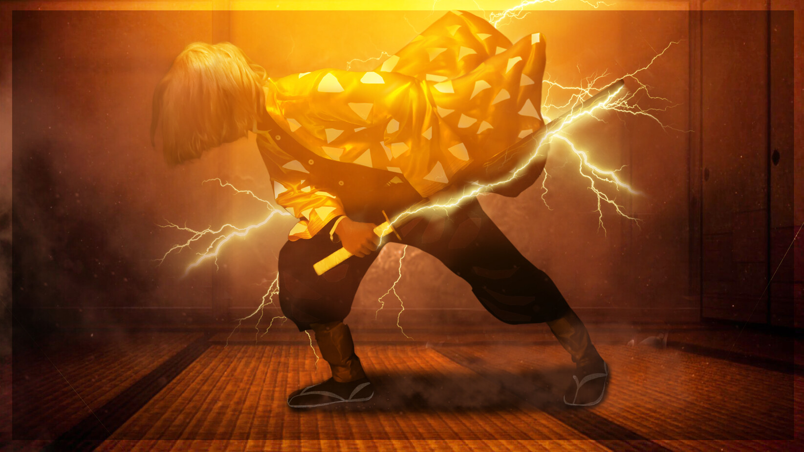 ArtStation - Zenitsu Live Action VFX