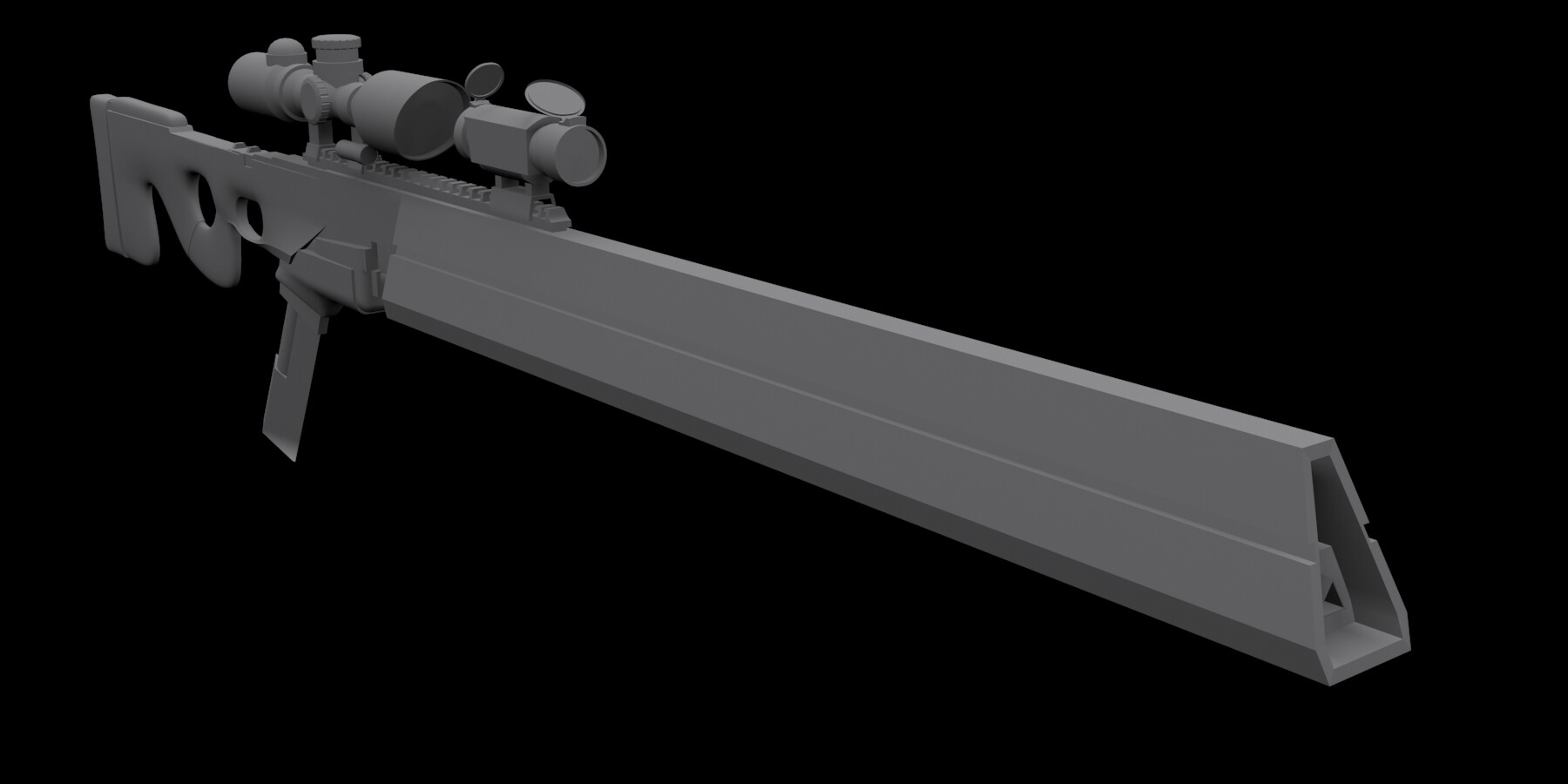 ArtStation - Gauss Sniper Rifle