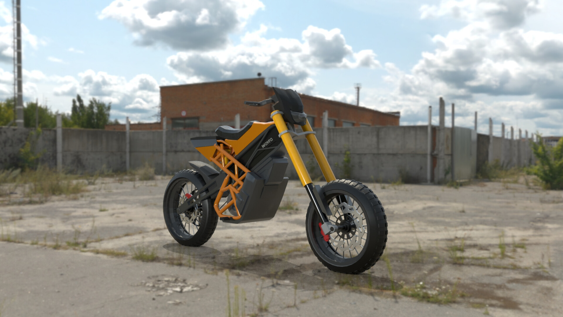 ArtStation - Wayra Electric Bike