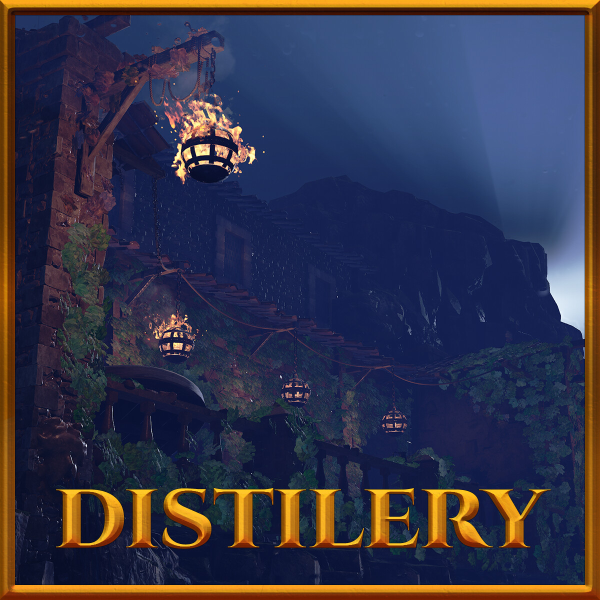 ArtStation - Distillery | Multiplayer Melee Map